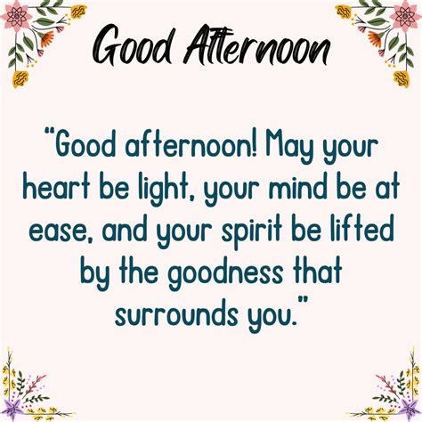 Good Afternoon Spiritual Quotes 84 Good Afternoon Blessings And