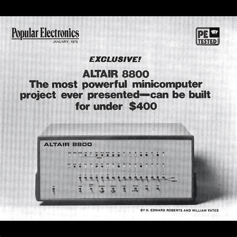 Day 7 Retrocomputing Advent Calendar Altair 8800 Retrocomputing Firstcomputer Electronics