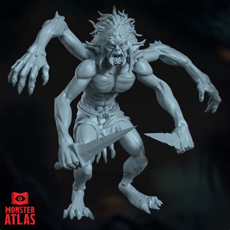 👹 Chitine Dnd Monster・ 3d File For 3d Printing・cults