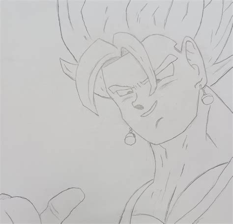 I Drew Super Vegito Rdragonballsuper