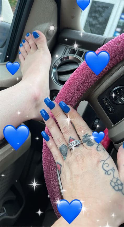 Blue Toes For 🫵🏼 R Vipfeet