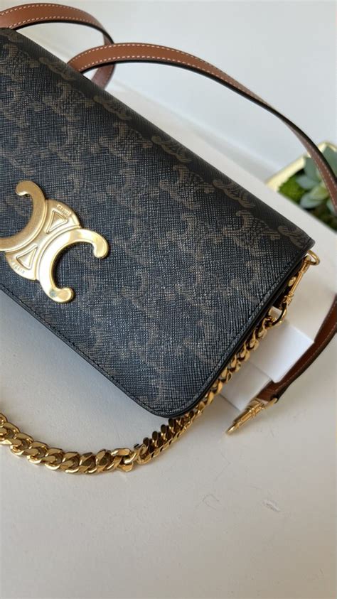 Celine Multipochette Triomphe Lvlenka Luxury Consignment