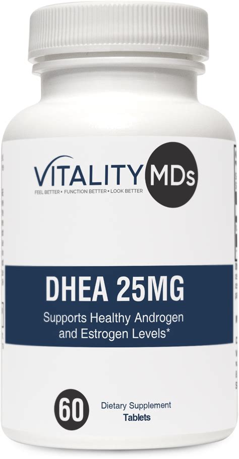 Vitality Mds Dhea 25mg Vitalitymds Supplements