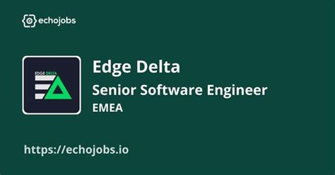 Edge Delta Is Hiring Senior Software Engineer Web Emea Javascript Css Git Typescript Api