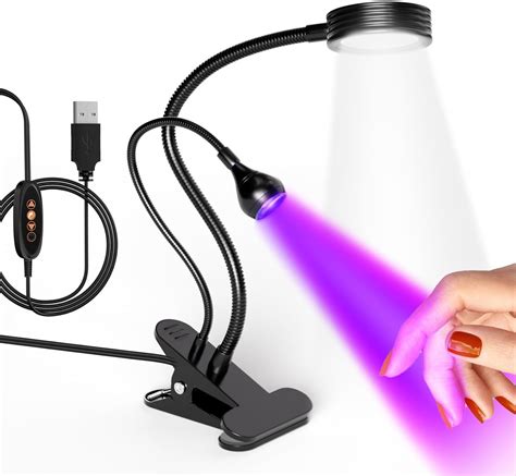 Komi Led Nail Lamp Double Headed U V Led Light Quicky Dry Nail Manicure