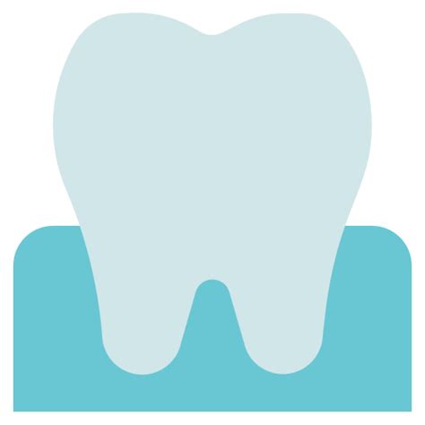 Teeth Generic Blue Icon