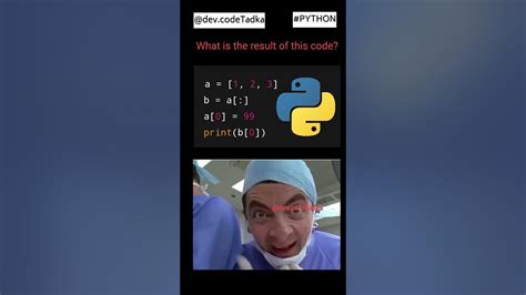 Python List Copy Trick You Should Know Pythonshorts Pythontricks Pythontips Codetadka Web