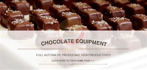 Orange Chocolate Making Machine Depositing Line Chocolate Bar Production Line Buy Chocolate