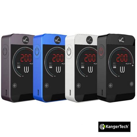 カンガーテック ポレックス 200wテク スクリーン ボックス Mod Kangertech Pollex 200w Touch Screen