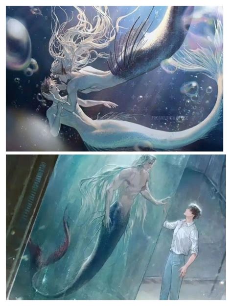 66 Ideas De Tritones🌸 Para Guardar Hoy Arte De Sirenas Arte De Personajes Tritones Y Más