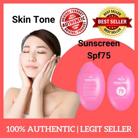 Skintone Sunscreen Spf 75 Lazada Ph