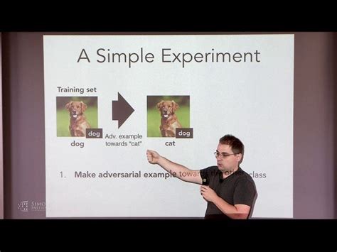 Free Video A New Perspective On Adversarial Perturbations From Simons