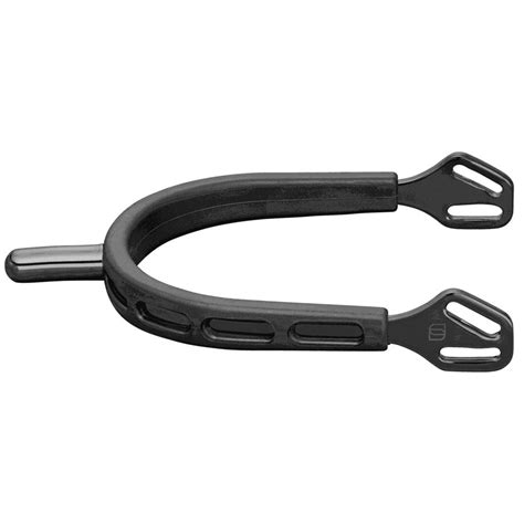 Sprenger Black Series Ultra Fit Extra Grip Spurs Round End