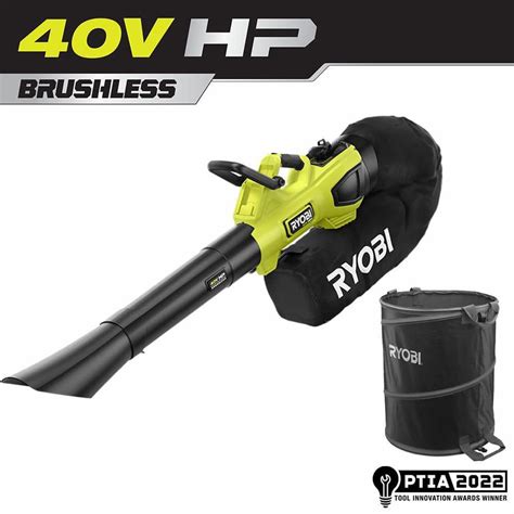 Ryobi 36v Brushless Blower Vac Kit Shop Outlet Th