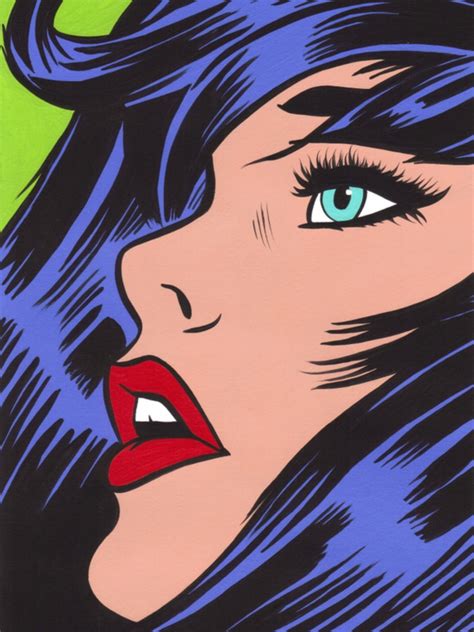 Pop Art Comic Book Style Drawing Surrealist Drawing Techniques