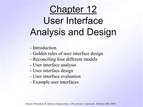 User Interface Analysis And Design Presentation