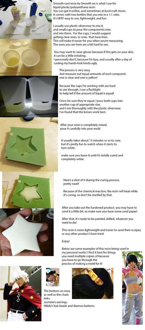 Liquid Plastic Resin Tutorial By Ichigokitty On Deviantart Resin