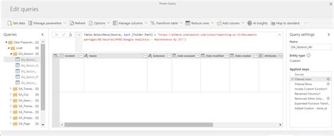 Power Bi Dataflow Connect To Sharepoint Folder Microsoft Fabric Community