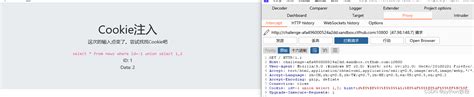 Ctfhub 技能树 Web题 Sql注入 Mysql结构 Cookie注入ctfhub Mysql结构 Csdn博客