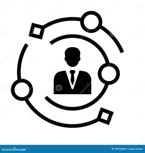 Experience Outline Vector Icon Customer Illustration Sign