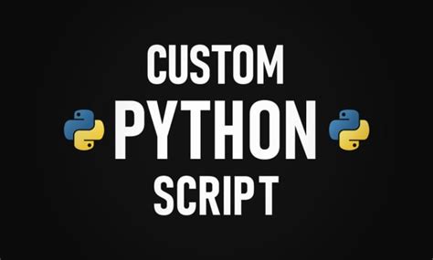 Write You A Python Script And Explain It By Kevinpflaumer Fiverr