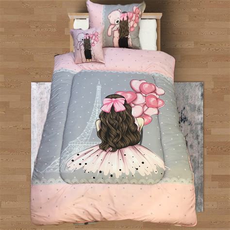 قیمت و خرید سرویس خواب مدل دختر برج ایفل کد 28 یک نفره چهار تکه