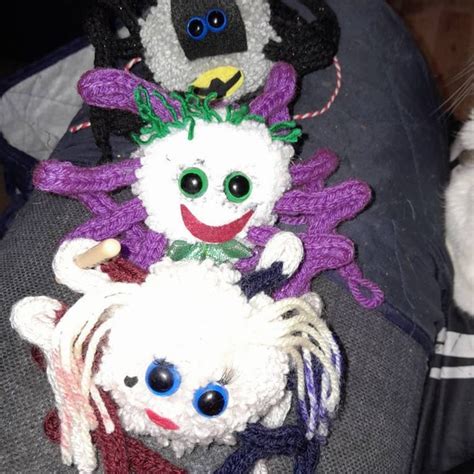 Elmo And Cookie Monster Spider Fan Art Knitted Sesame Street Cutey Crawly