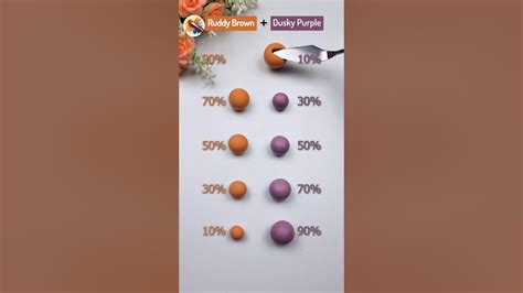 Ruddy Brown Vs Dusky Purple Satisfying Color Mixing Clay Ep 551