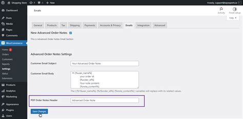 Advanced Order Notes For Woocommerce