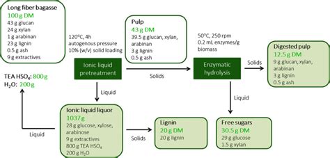 Mass Balance During Ionosolv Pretreatment Of Long Fiber Sugarcane