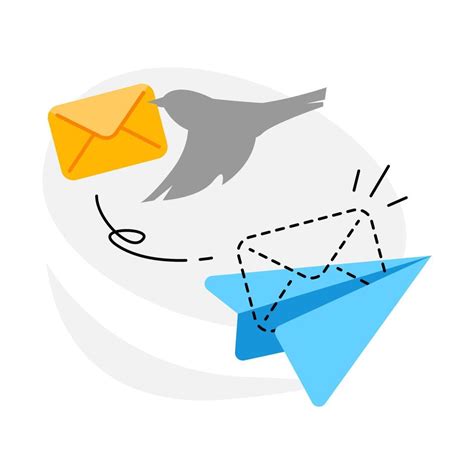 Message Failed To Send Concept Illustration Flat Design Vector Eps10 Graphic Element For