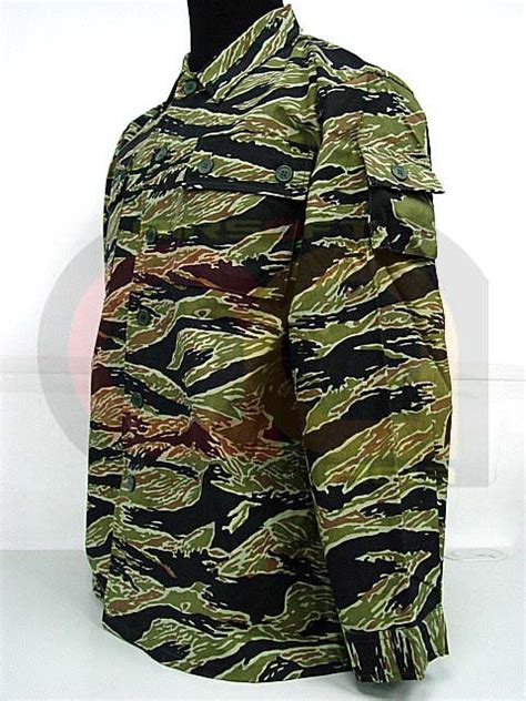 Combat Gear Vietnam Tiger Stripe Camo Bdu Uniform Shirt Pant Size