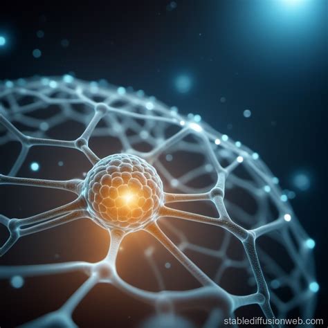 3d Visualization Of Cellular Communication Stable Diffusion Online