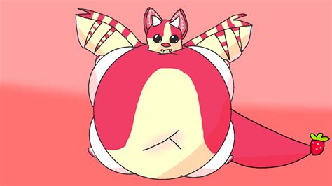 Bat Dragon Strawberry Inflated By Mikocherrykit By Vitoroliva On Deviantart