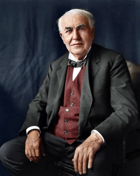 Thomas Edison Ca 1922 Thomas Edison Alva Edison Edison