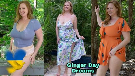 Ginger Daydreams American Plus Size Model Biography Body Measurements