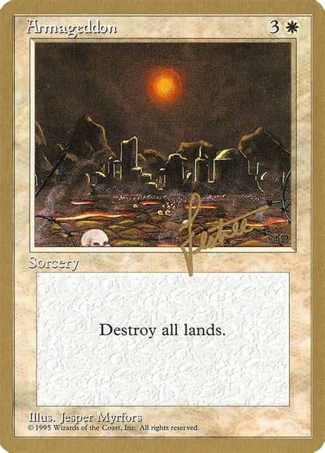 Armageddon Art Mtg