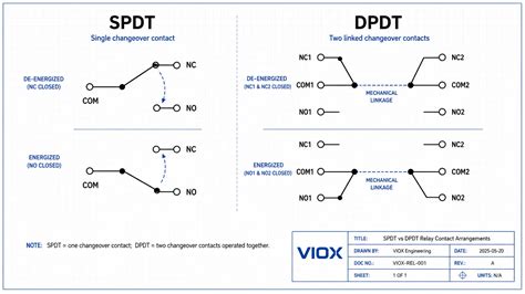 Spdt Vs Dpdt Relay Meaning Wiring Symbols And Time Relay Applications