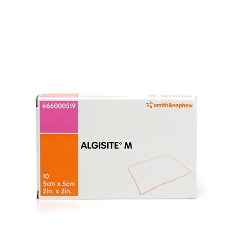 Algisite M Calcium Alginate Dressing 5 X 5cm Luxemed