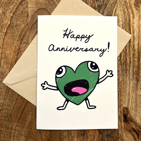 Printable Anniversary Cards Funny Happy Anniversary Card Card For Her