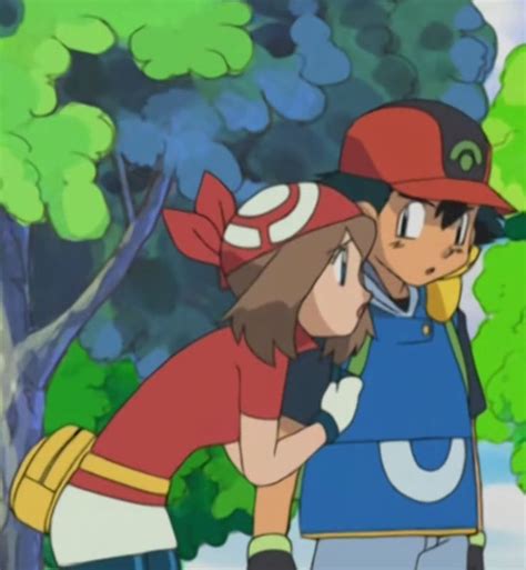 Ash And May Personajes De Anime Personajes Anime