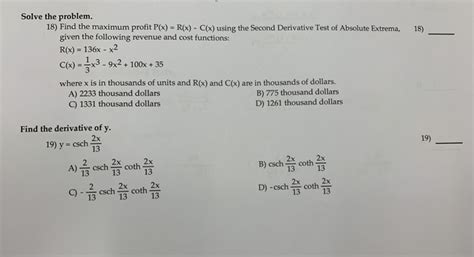 Solved Determine Whether The Function Satisfies The