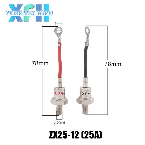 A Pair 25a 40a 70a Generator Rectifier Bolt Diode Male And Female Diod