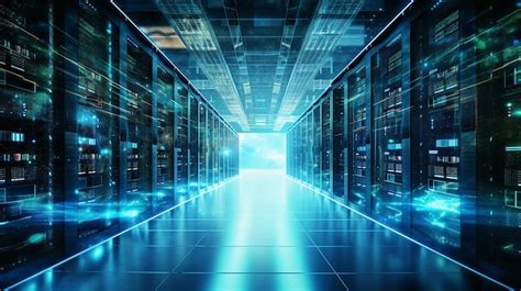 Premium Ai Image Server In Digital Data Centers Make Cloud Computing