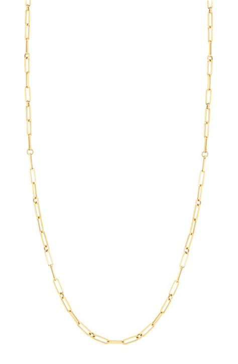 Womens 18k Gold Necklaces