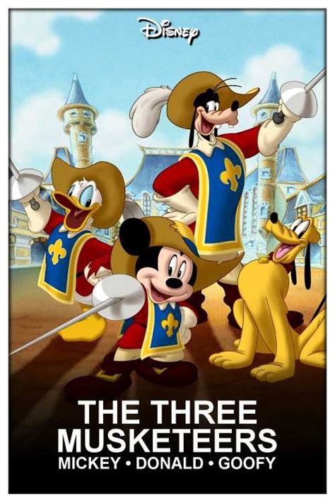 Mickey Donald Goofy The Three Musketeers 2004 Musikmann2000