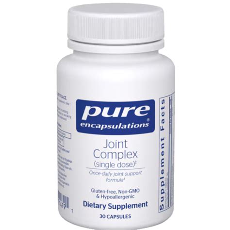 Pure Encapsulations Joint Complex 30 Capsules Stock Jc3