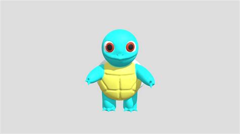 Squirtle 3d Model By Lupegomez 380f171 Sketchfab