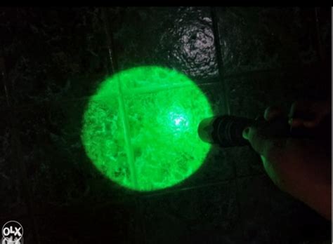 Led Baterija Lampa Svijetiljka Zelena Noćni Lov Sa Nosa Lampe