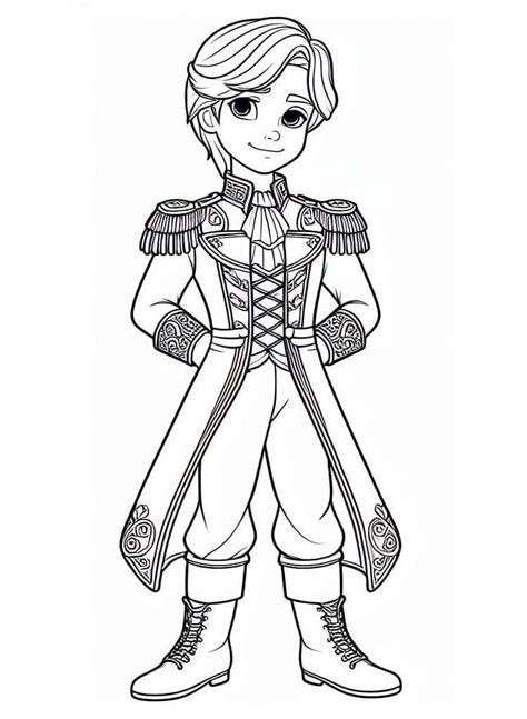 Prince Coloring Pages Coloringlib